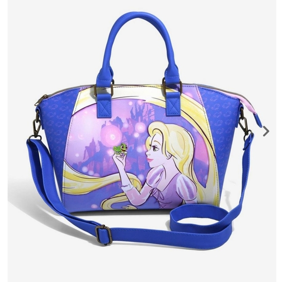 Loungefly | Bags | Loungefly Disney Tangled Rapunzel Pascal Satchel Bag ...